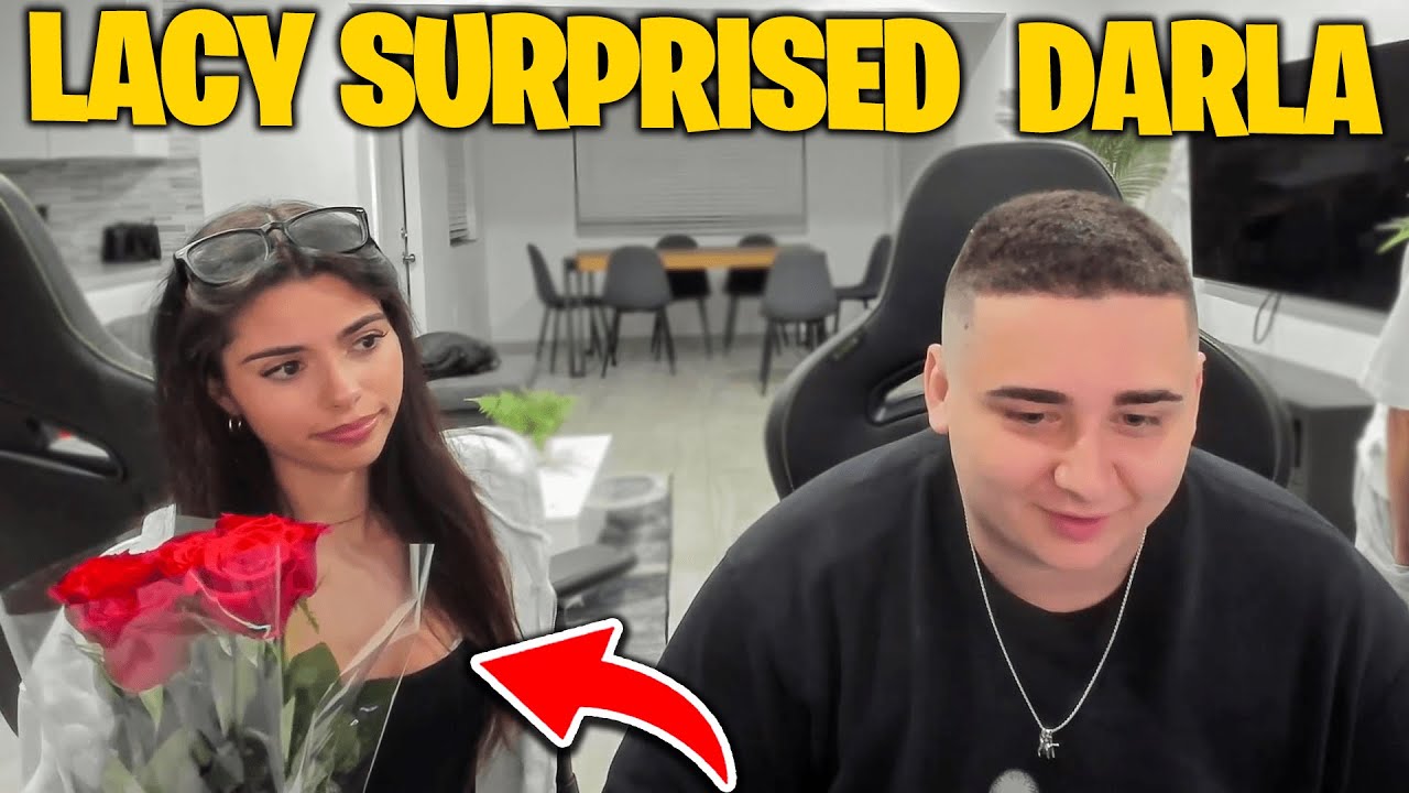 LACY SURPRISED DARLA With Flowers And Meet Her IRL After Their Fight ...