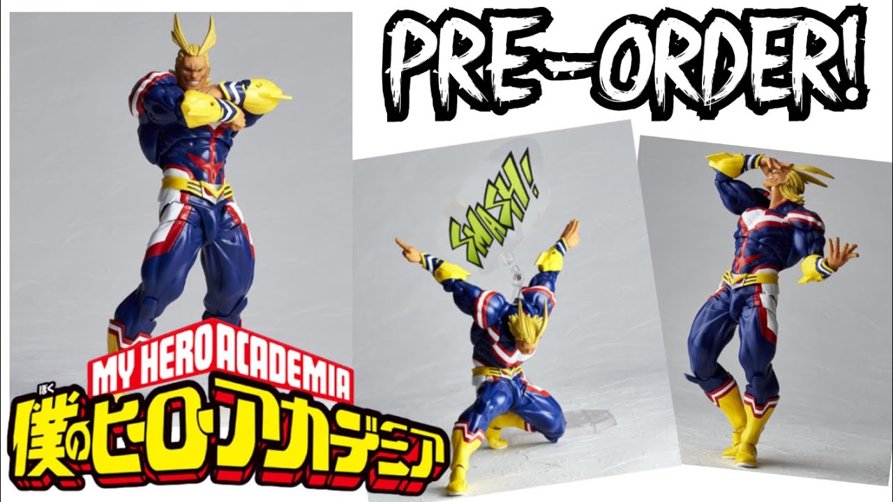 My Hero Academia Amazing Yamaguchi Revoltech All Might PRE-ORDER ...