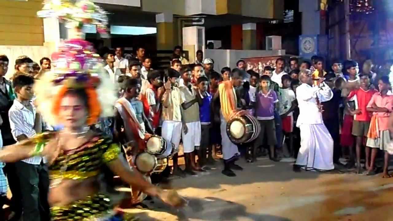 Dancing at the festival of snake god, Nagarajan - YouTube
