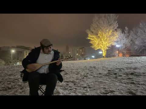 Mount & Blade Soundtrack - Swadian Hall ~ Played with Cura (Bağlama, Saz), Night and Snow Ambiance