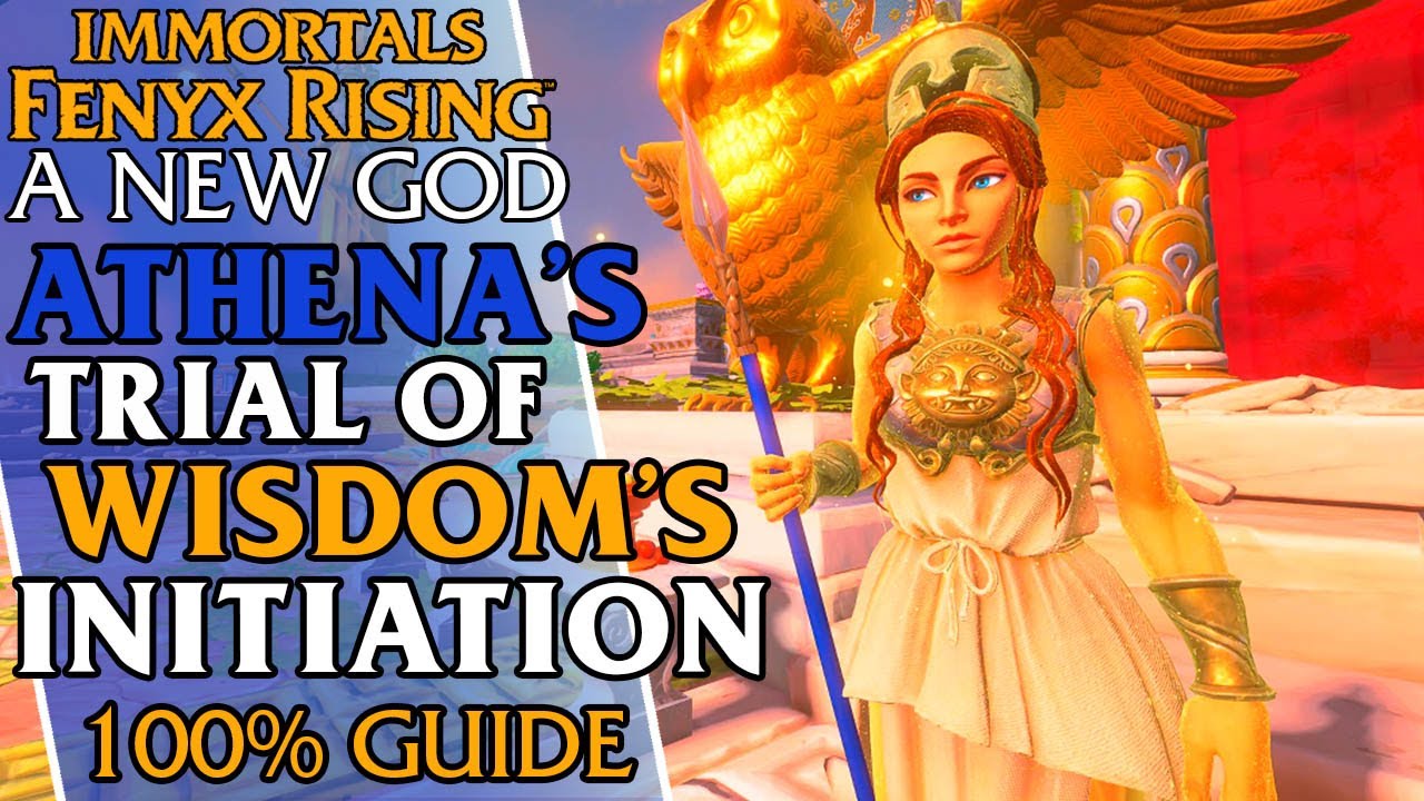 Athena's Trial Of Wisdom's Initiation In Immortals Fenyx Rising - YouTube