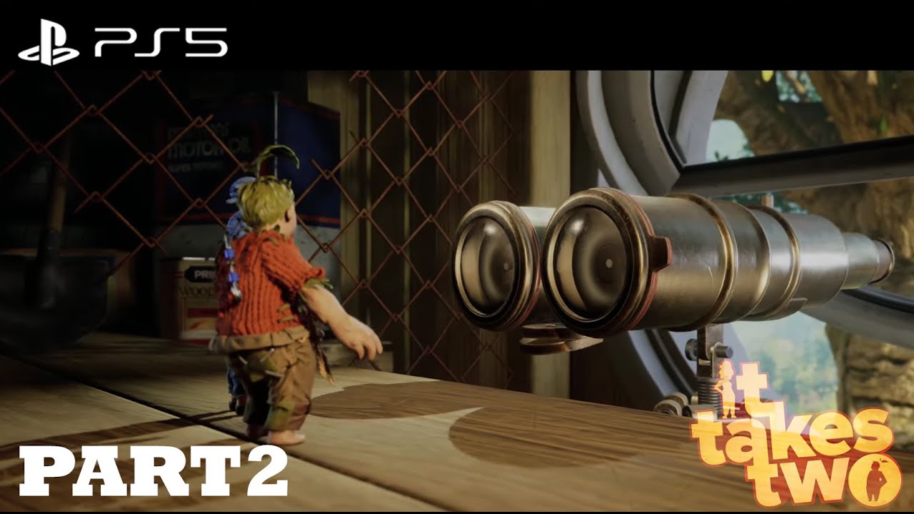 It Takes Two (PS5) Walkthrough PART 2 [60FPS HDR] - No Commentary - YouTube