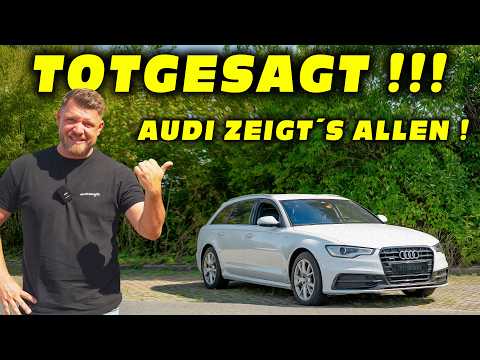 VERBRENNER am ENDE ? Wir testen den 250.000 Km Audi A6 DIESEL !