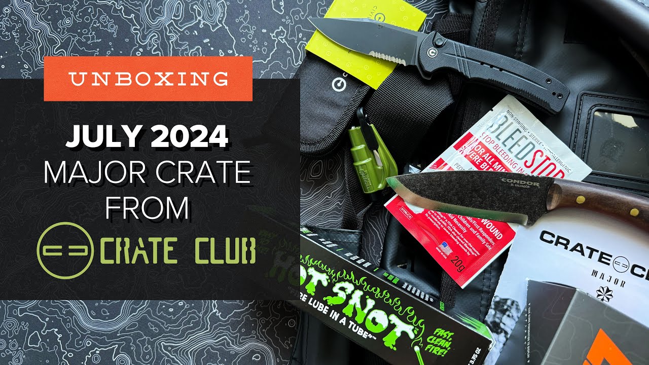 Best Sub Box of the Year! - Unboxing the Crate Club Major Crate: July ...