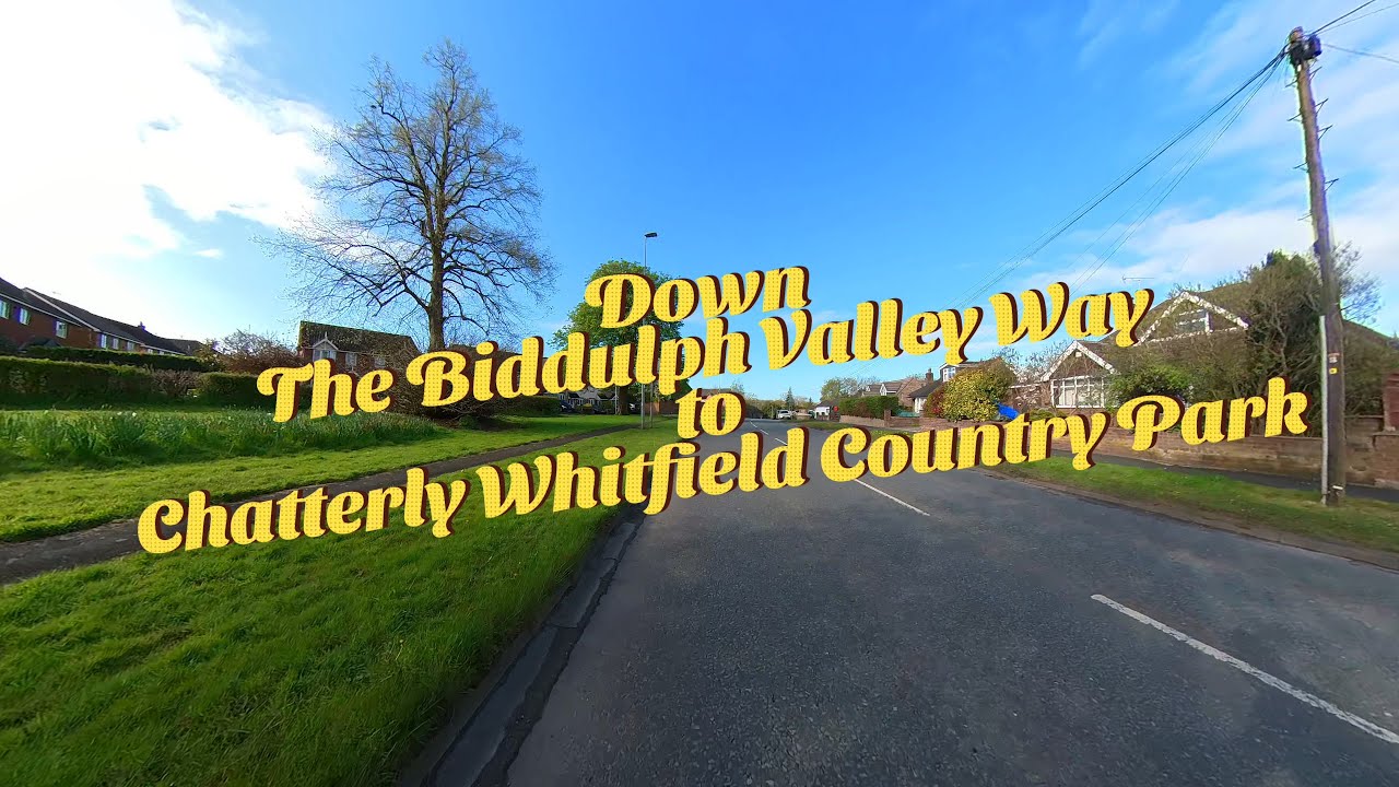 Down the Biddulph Valley Way to Chatterly Whitfield Country Park - YouTube