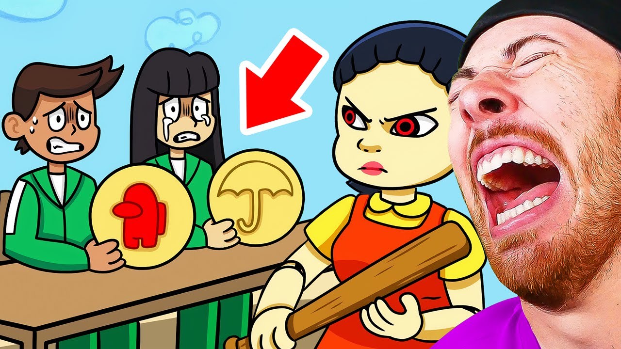 FUNNIEST Squid Game 2 Animations EVER MADE?! (Funny Animation) - YouTube