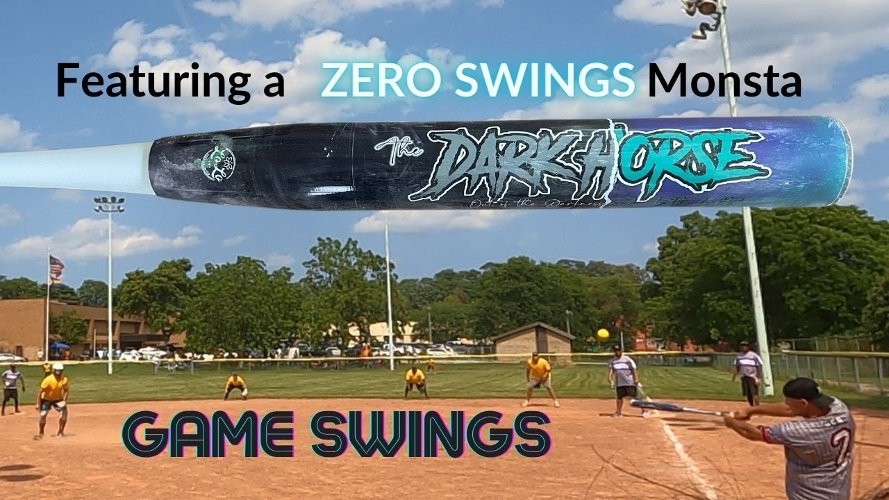 GAME SWINGS with a new, zero swings 2023 Monsta Dark Horse, for ASA ...