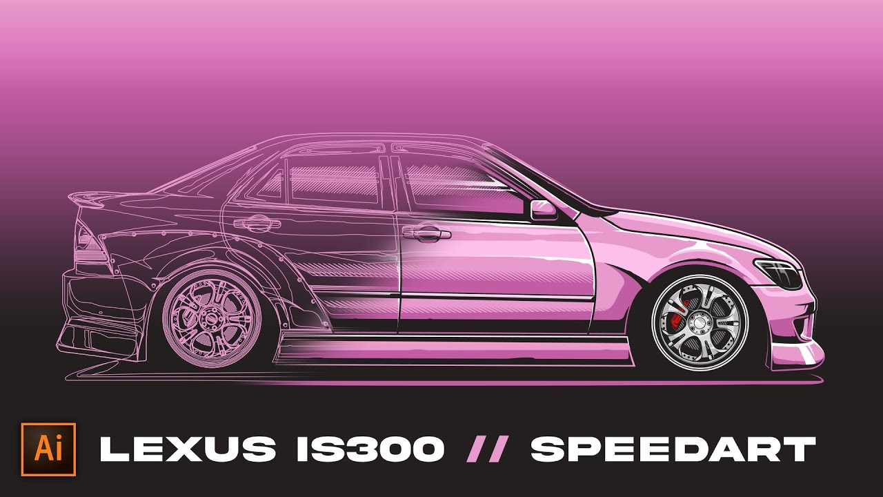 IS300 // SPEED ART - YouTube