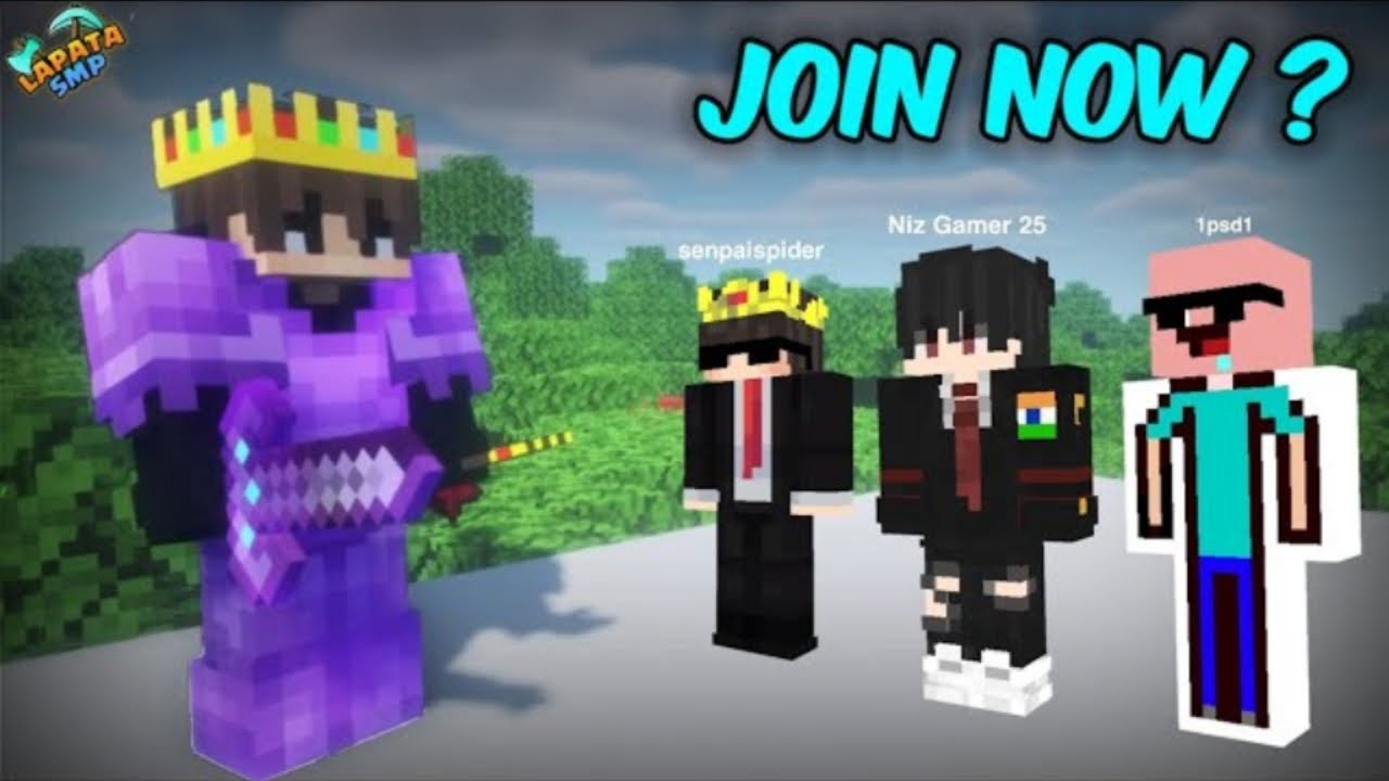 NEW NO LAND CLAIM LIFESTEAL SMP || ANYONE CAN JOIN FROM MCPE + JAVA || 30 DAYS CHALLENGE / DAY ...