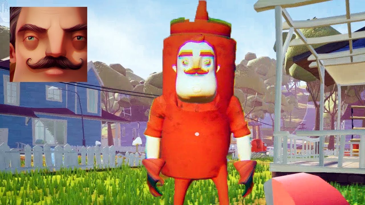 HELLO NEIGHBOR Ketchup - My New Neighbor KETCHUP Act 3 Gameplay ...