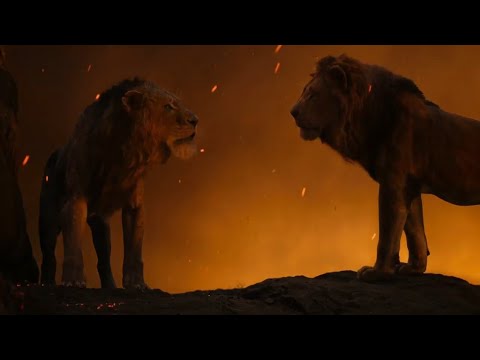 Der König der Löwen 2019 - Simba kämpft gegen Scar 