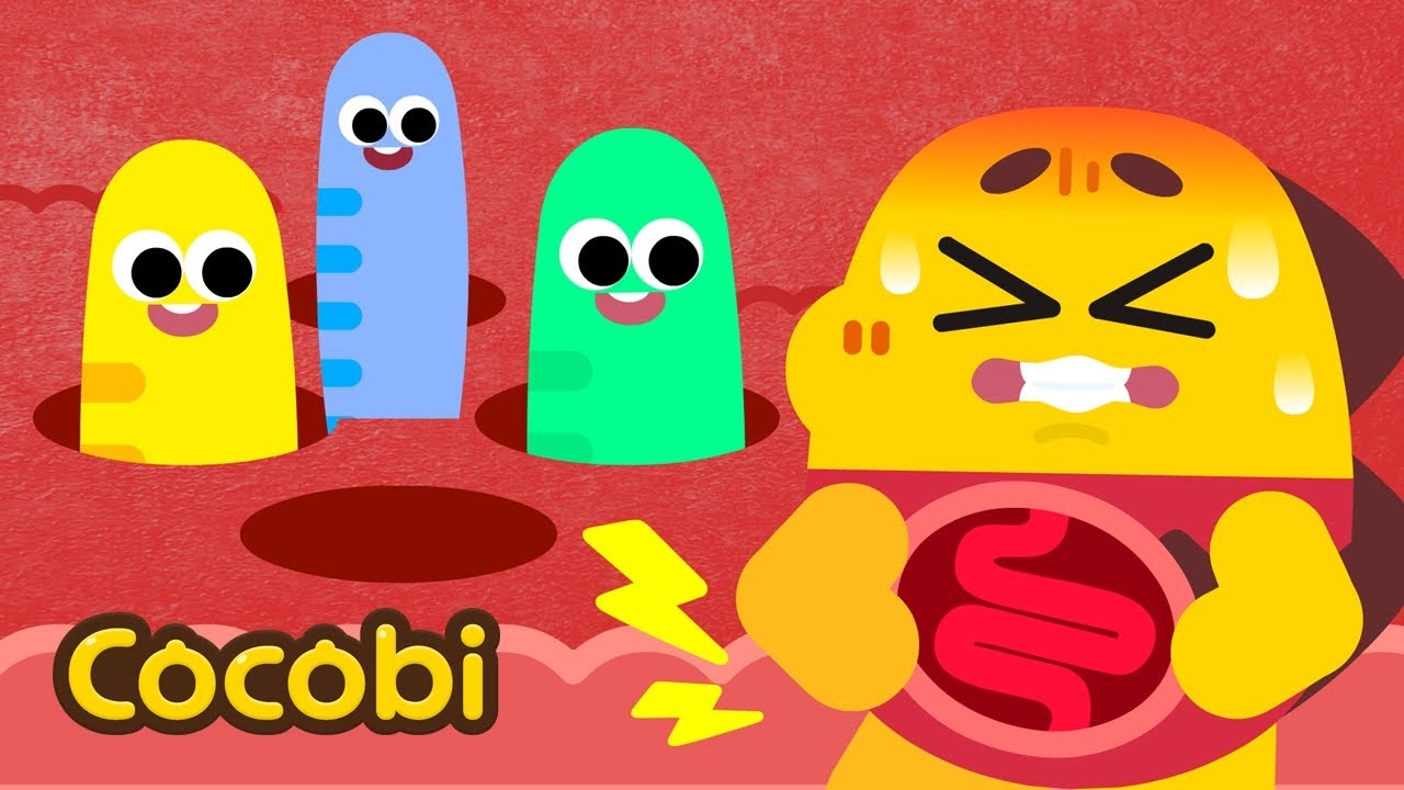 What Do Parasites Do in My Stomach? Parasite Song and More! | Kids ...
