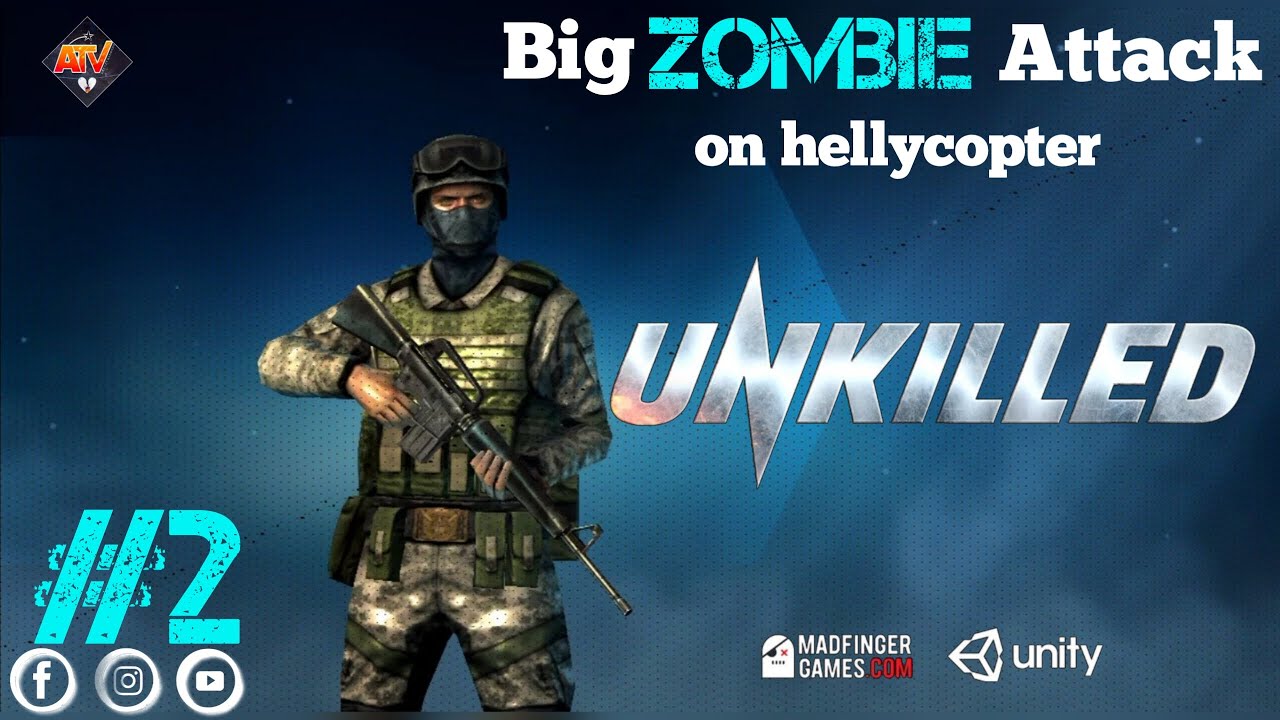 Unkilled Zombies | part 2 | Attack big zombie on hellycopter 😲 - YouTube