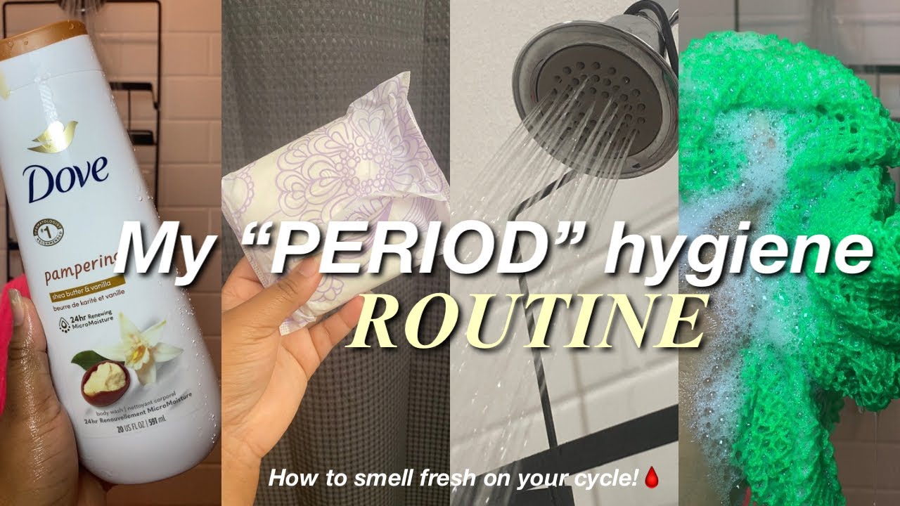 *ULTIMATE* period hygiene/ shower routine🩸🚿 how I stay fresh & clean on ...