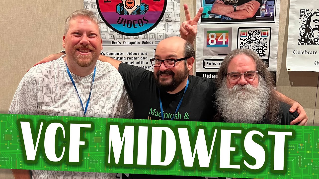 Visiting the Biggest Vintage Computer Festival Yet! - VCFMW 2023 - YouTube