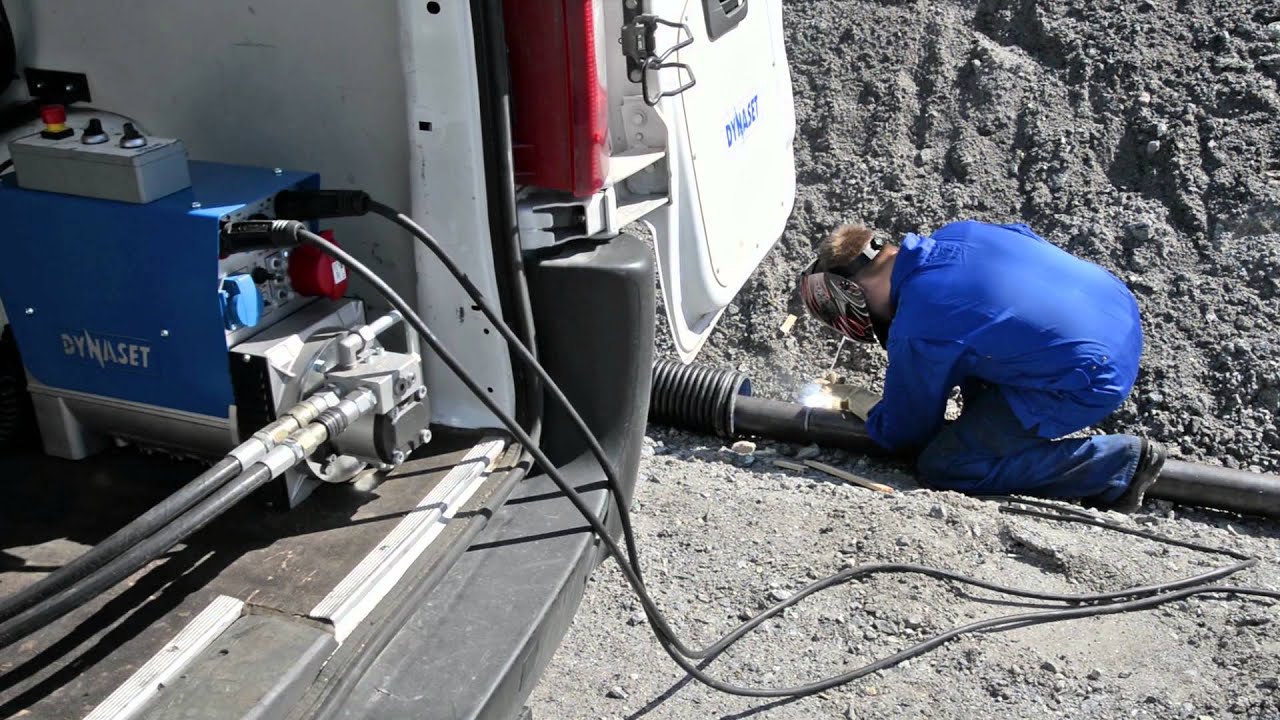 DYNASET HWG Hydraulic Welding Generator - Powerful Welder for Mobile ...