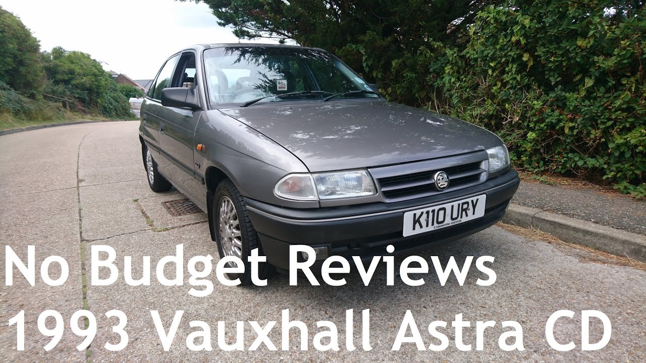 No Budget Reviews: 1993 Vauxhall Astra Mark III (Opel Astra F) 1.6i CD ...