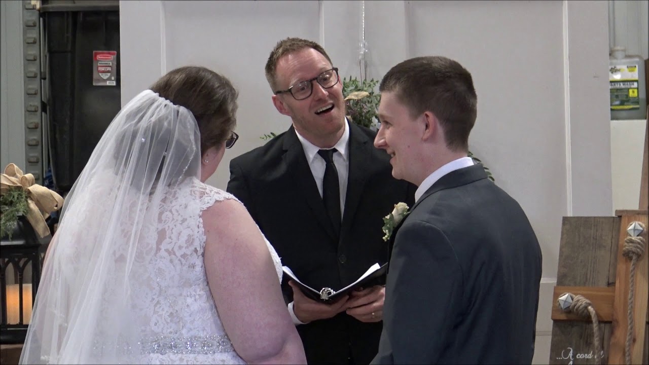 Wedding of Leif and Rebecca Evenson - YouTube