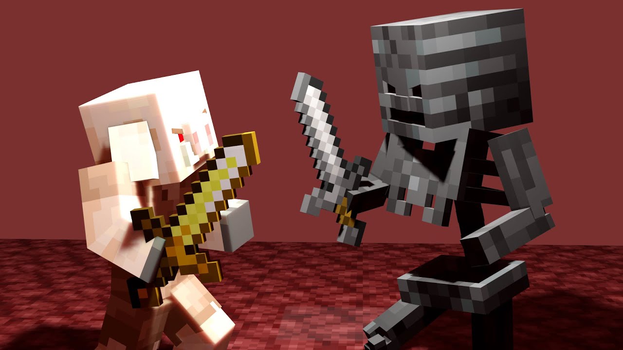 Why Piglins Hate Wither Skeletons - YouTube