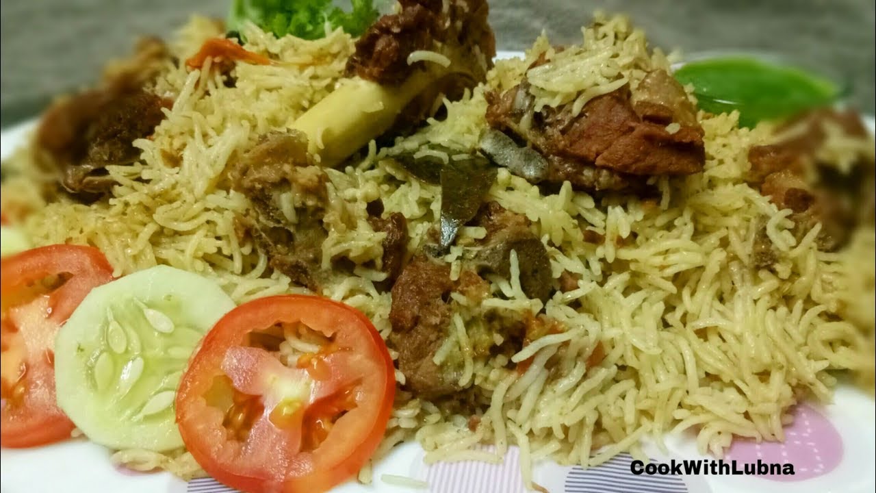 Delicious Mutton Pulao Recipe/ Instant Pulao Recipe/ Plain Pulao - YouTube