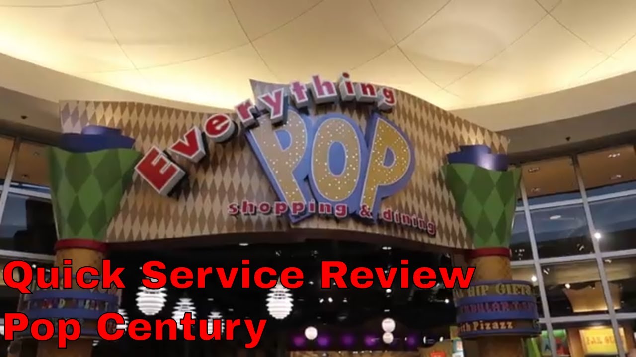 Everything Pop - Quick Service Review at Disney's Pop Century Resort ...
