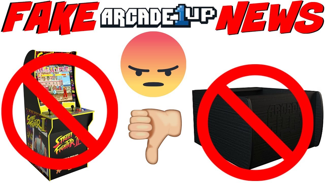 I've Been Spreading Fake Arcade1Up News..... - Arcade1Up Arcade ...