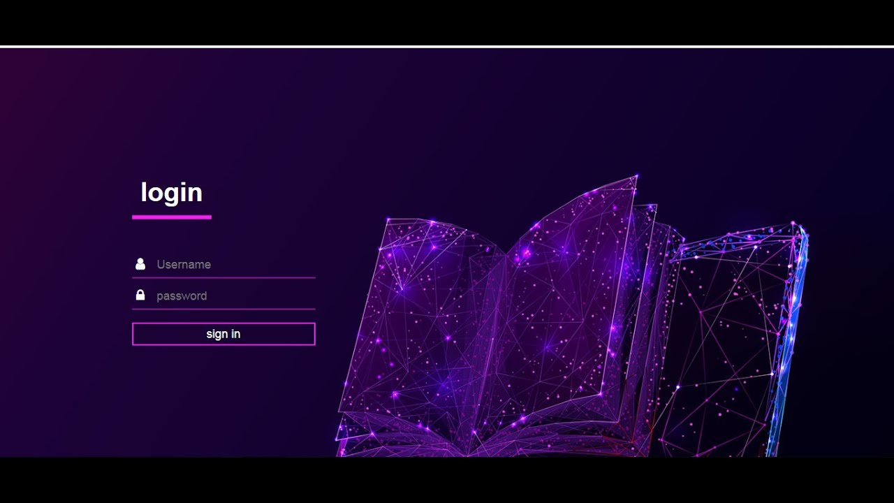 How To Create Login Form In HTML and CSS | Make Sign In Form Design ...