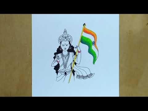 God drawing easy step by step for beginners | Hindu god drawing easy ...