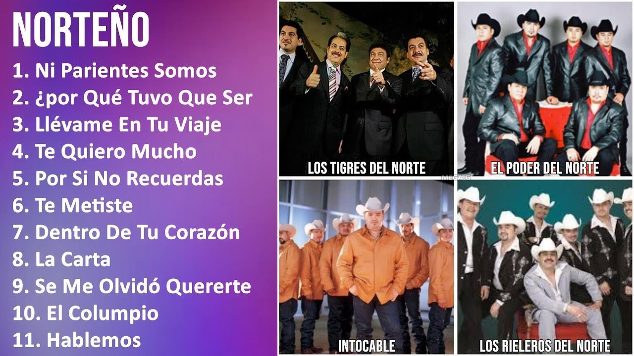 NORTEÑO ~ Los Mejores Exitos ~ Tesoro de Éxitos - YouTube
