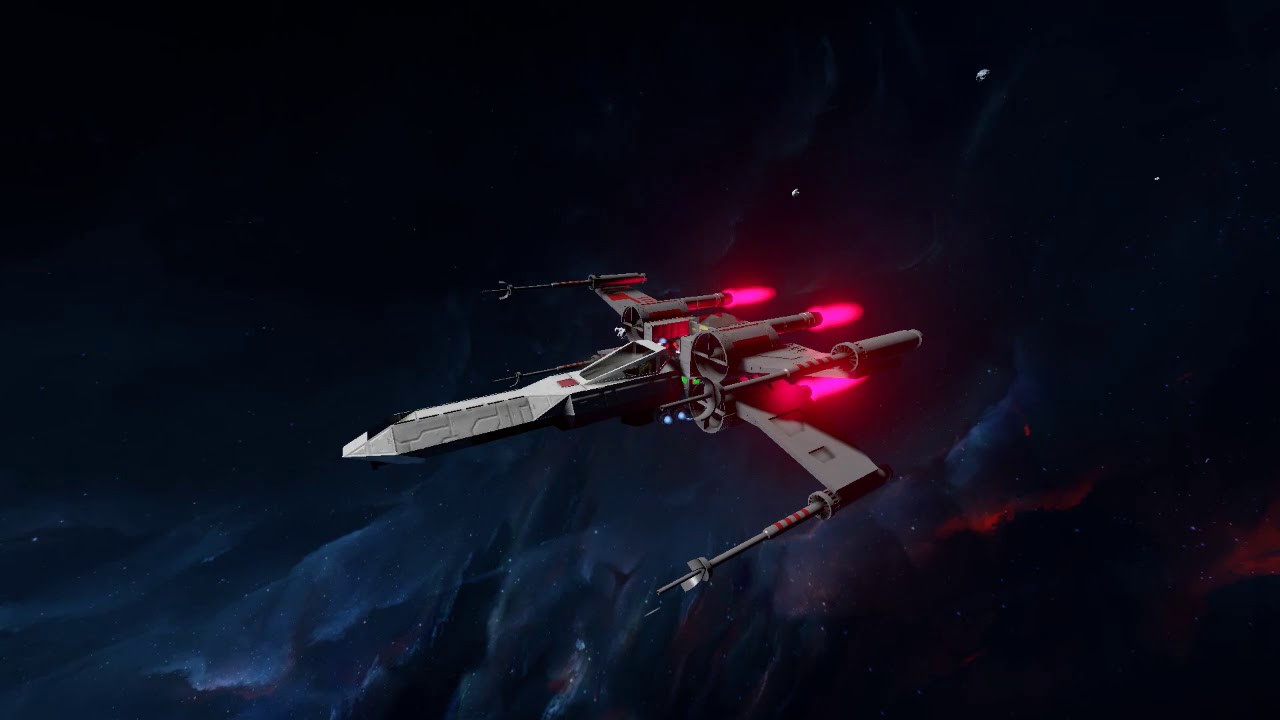 X-wing test 2 - YouTube