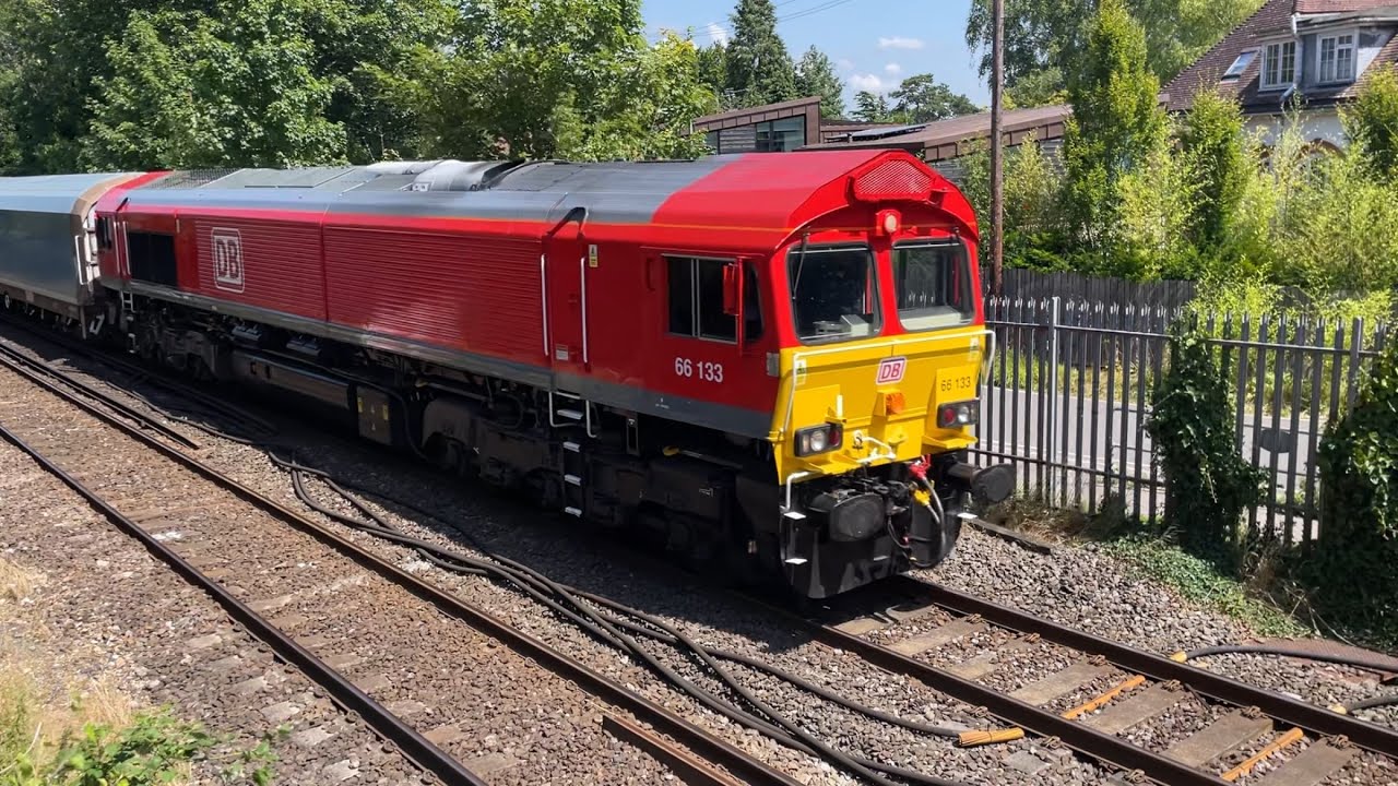 Class 66 | 66133 | DB Cargo UK - YouTube
