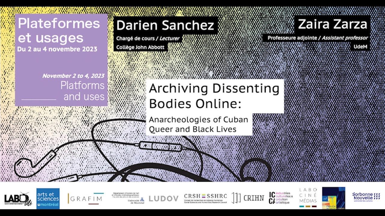 Plateformes et usages - Darien Sanchez et Zaira Zarza - YouTube