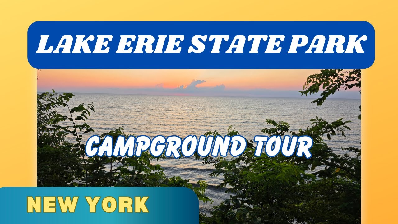 Lake Erie State Park - On Lake Erie! #campgroundreviews - YouTube