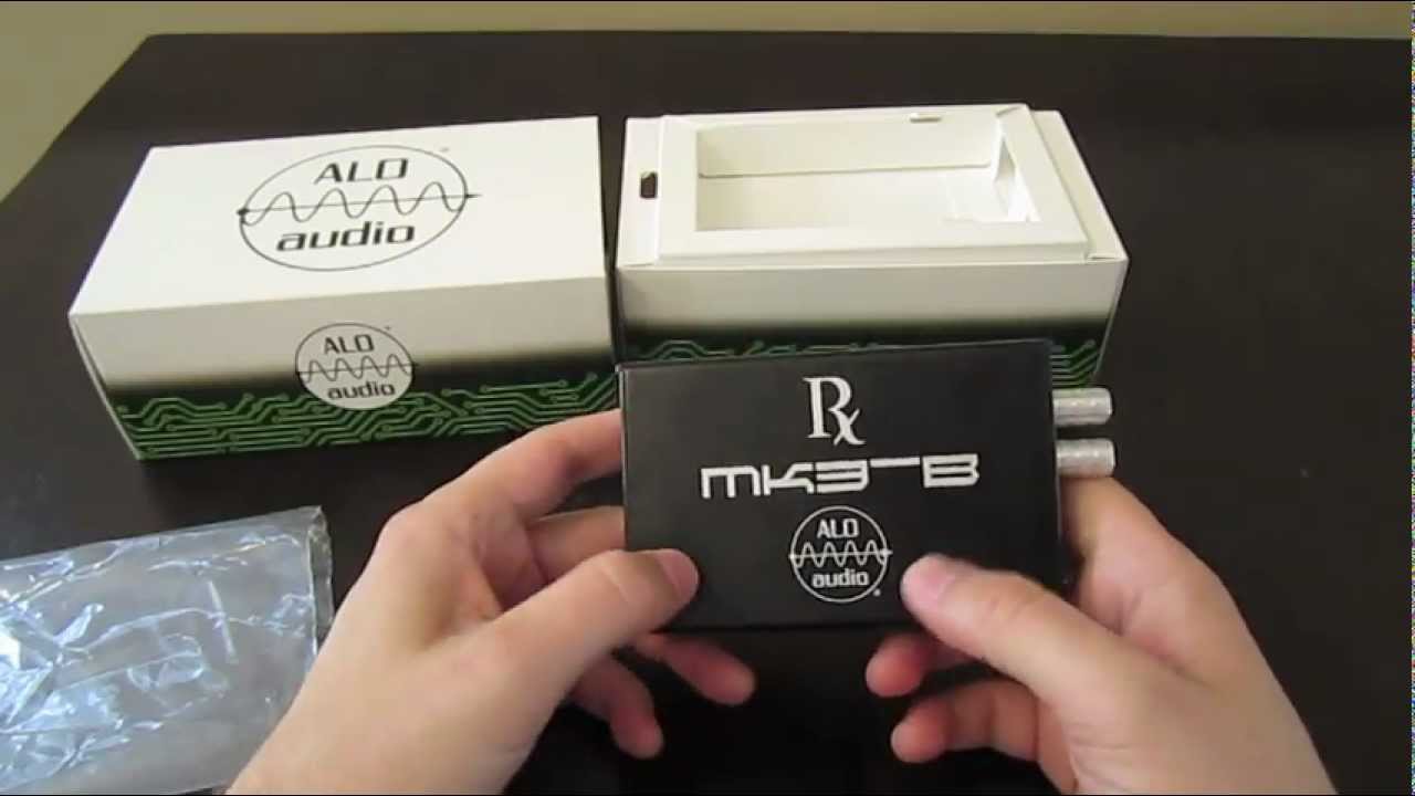 ALO Rx Mk3-b Headphone Amplifier - YouTube