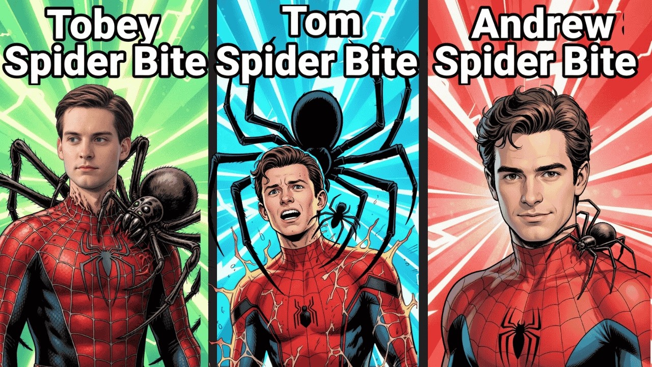 All Spider Man spiders and their bites explained - YouTube