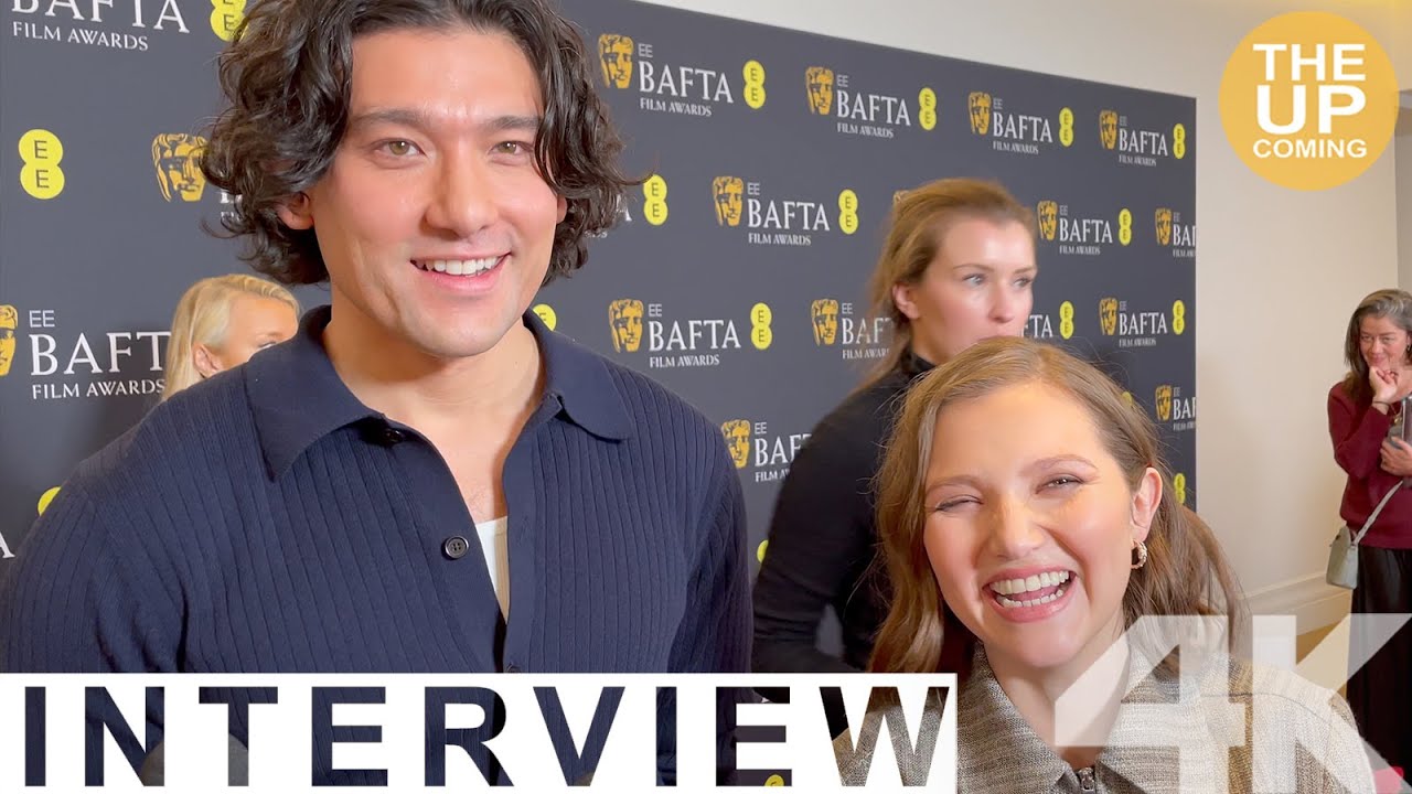 Will Sharpe & Mia McKenna Bruce interview on EE BAFTA Film Award ...