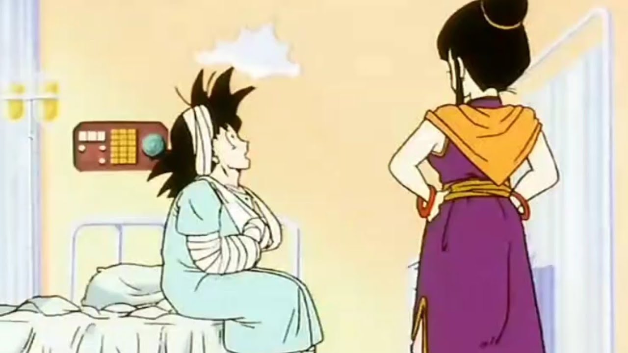 Goku tries to control water by concentration/dragon Ball Z - YouTube