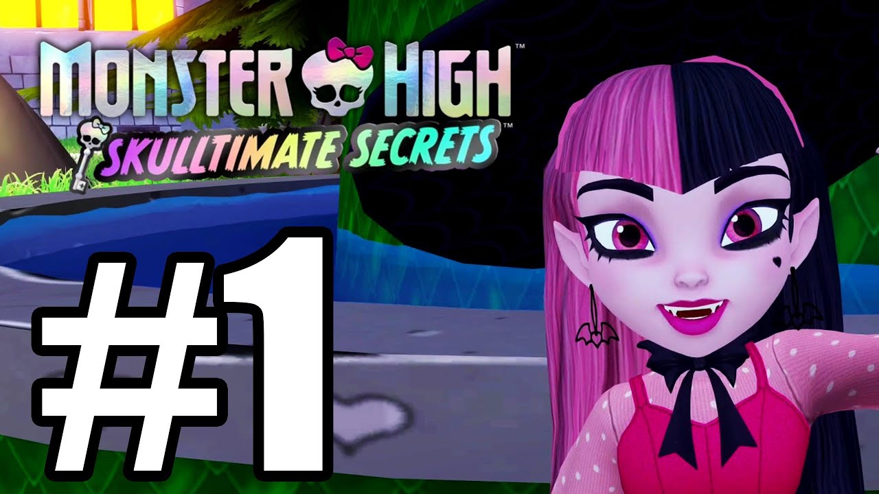 Monster High Skulltimate Secrets Gameplay Walkthrough Part 1 - YouTube