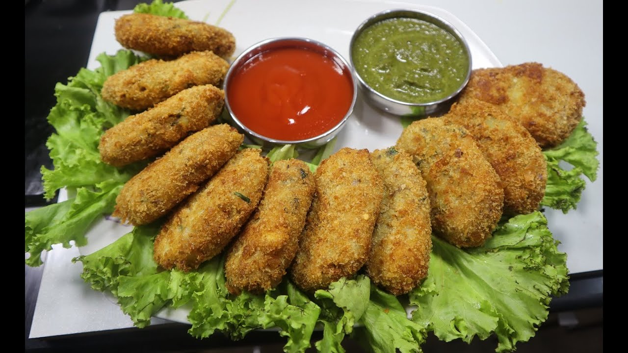 crispy potato cutlet recipe by Food of Fusions. - YouTube