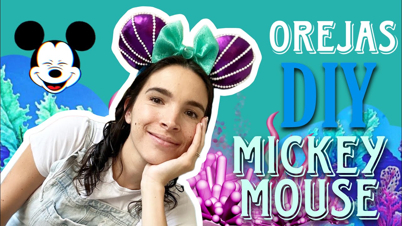 Mickey ears DIY / Orejas de Mickey Mouse caseras - YouTube