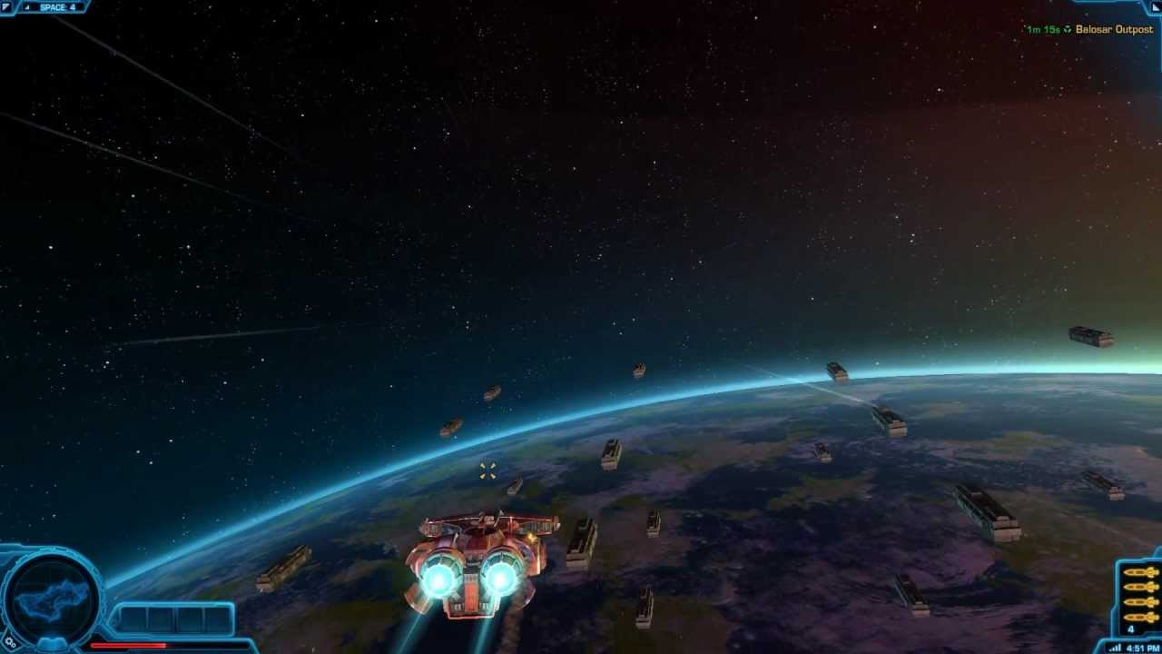 SWTOR Space Combat: Balosar Outpost [HD] [1080p] - YouTube