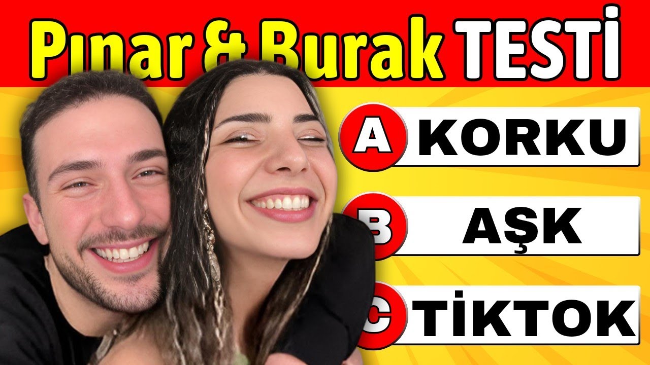 Pınar & Burak'ı Ne Kadar Tanıyorsun 🤔 Pınar Ve Burak Bilgi Yarışması ️ ...