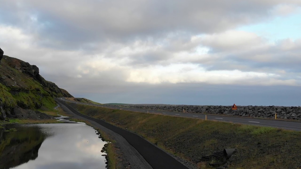 Iceland - Hellissandur scenic mountain - YouTube