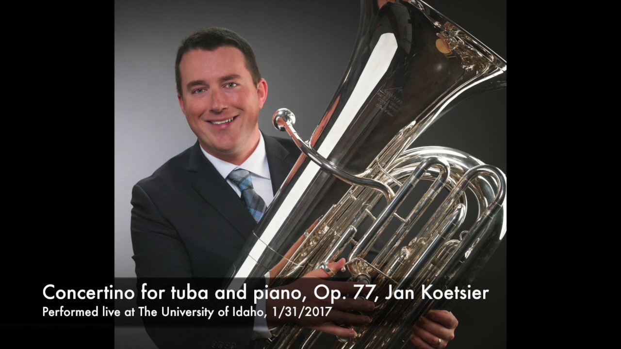 Concertino for Tuba and Piano, Op. 77 by Jan Koetsier - YouTube