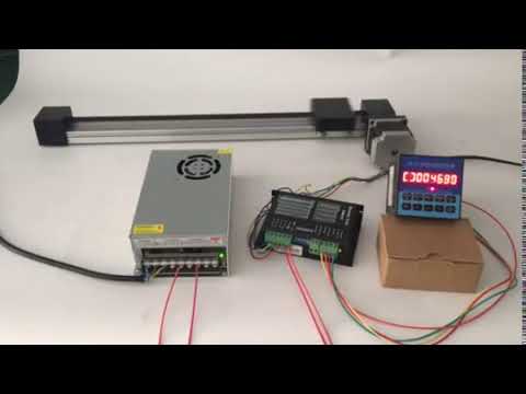 Timing Belt Linear Motion Platform - YouTube
