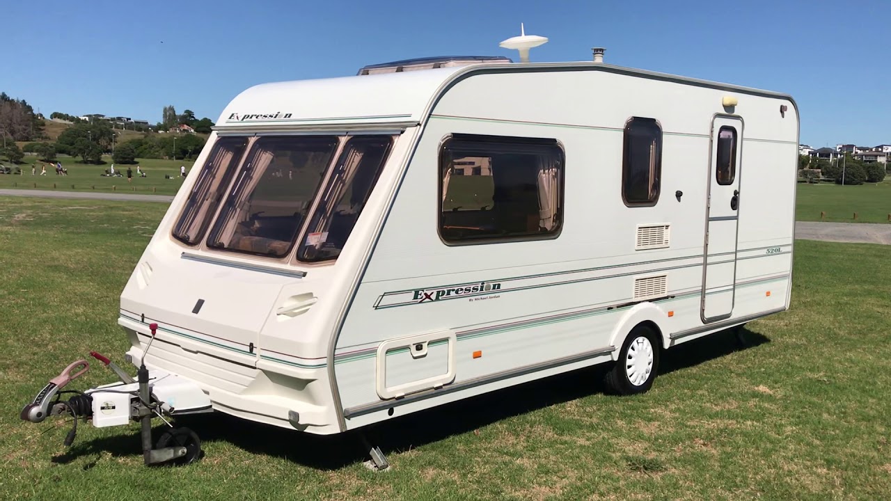 2001 Abbey Expression 520L 4 berth caravan qualitycaravans.co.nz - YouTube