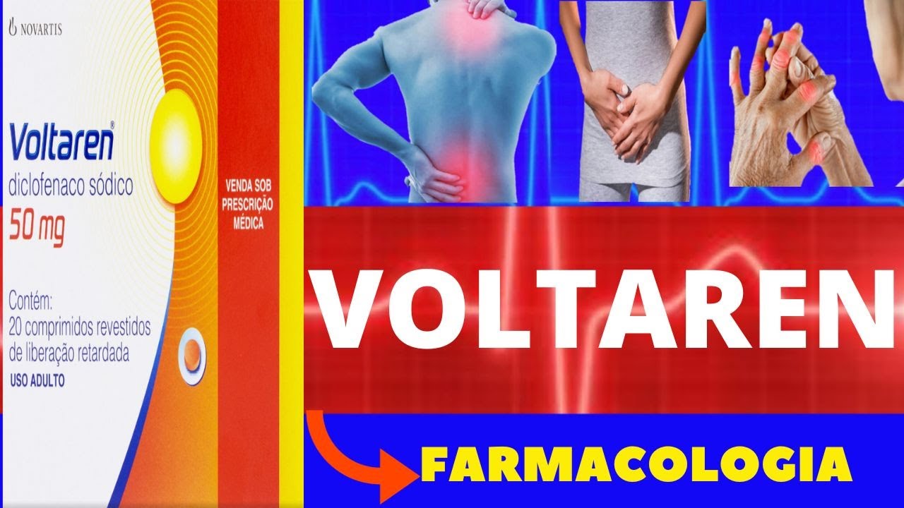 VOLTAREN - PARA QUE SERVE, COMO TOMAR, COMO FUNCIONA, EFEITOS ...