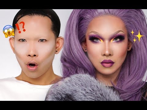 FULL GLAM DRAG MAKEUP TUTORIAL - YouTube