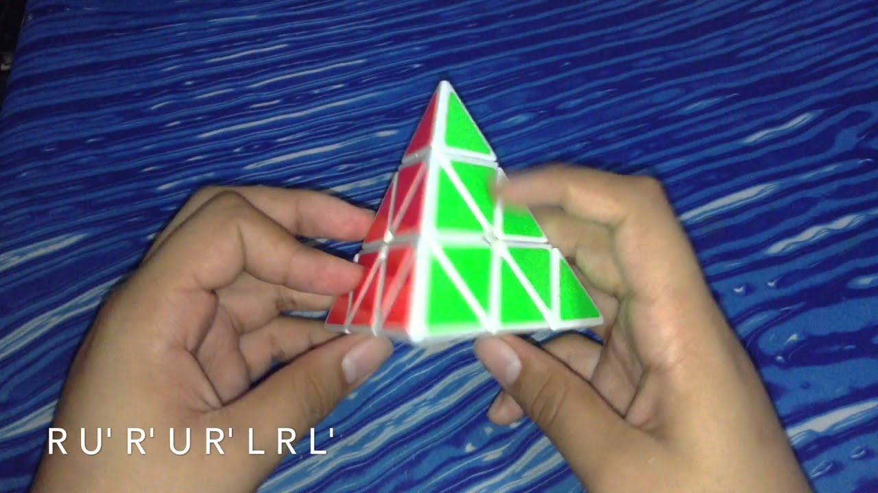 สอนPyraminx สูตร 1-flip method - YouTube