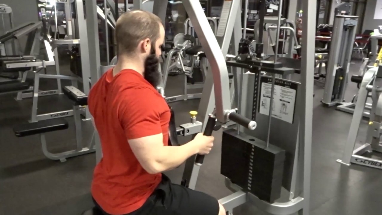 Cybex Seated Row - YouTube